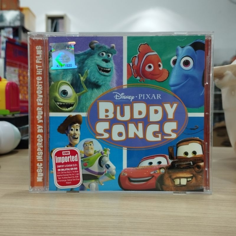 (CD) Disney Pixar BUDDY SONGS | Shopee Philippines