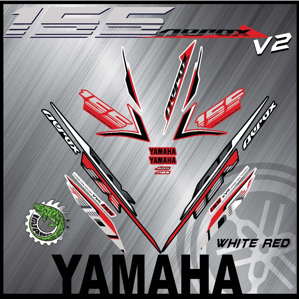 STRIPE MOTOR Yamaha NVX AEROX V2(35) THAI CUSTOM STRIPE BODY STICKER ...