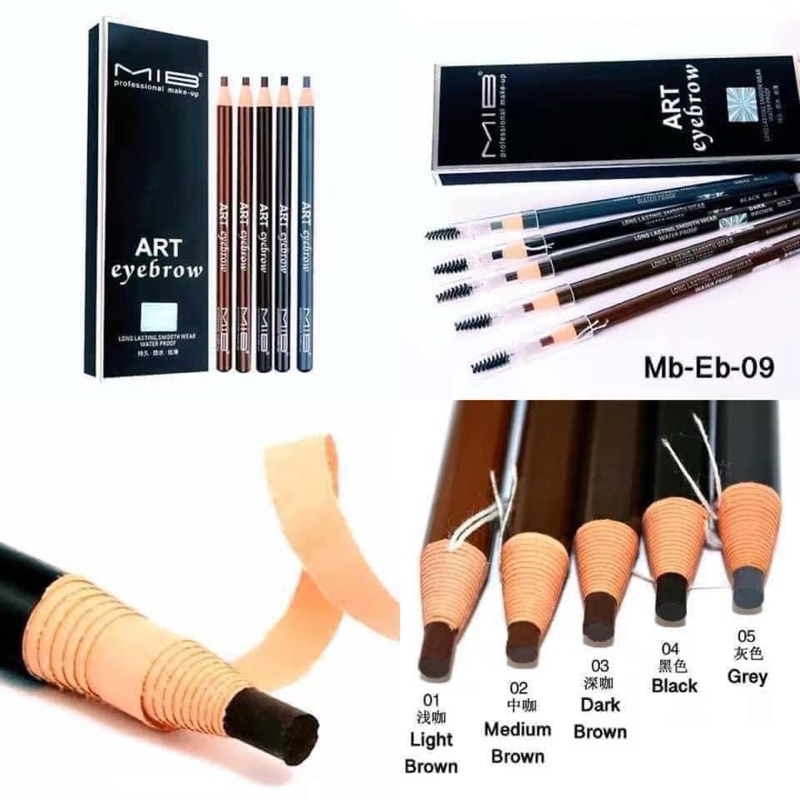 Chi Xe Ke Chan May MIB - EyeBrows Pencil | Shopee Philippines