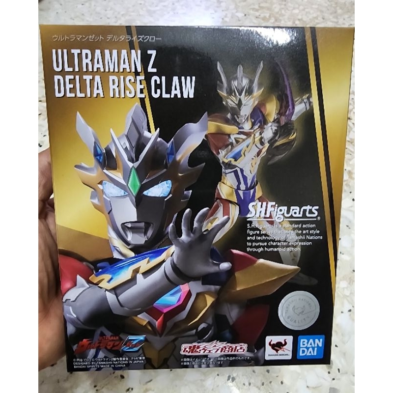 S.H.FIGUARTS SHF Ultraman Z Delta Rise Claw. (BIB)(Japan version ...