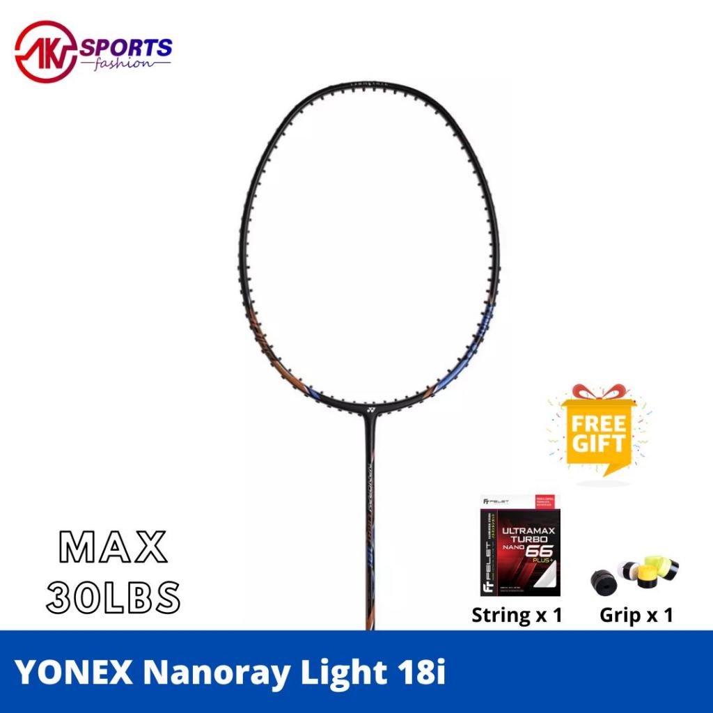 Yonex Badminton Racket Nanoray Lite 18i [Free String & Grip] | Shopee Philippines