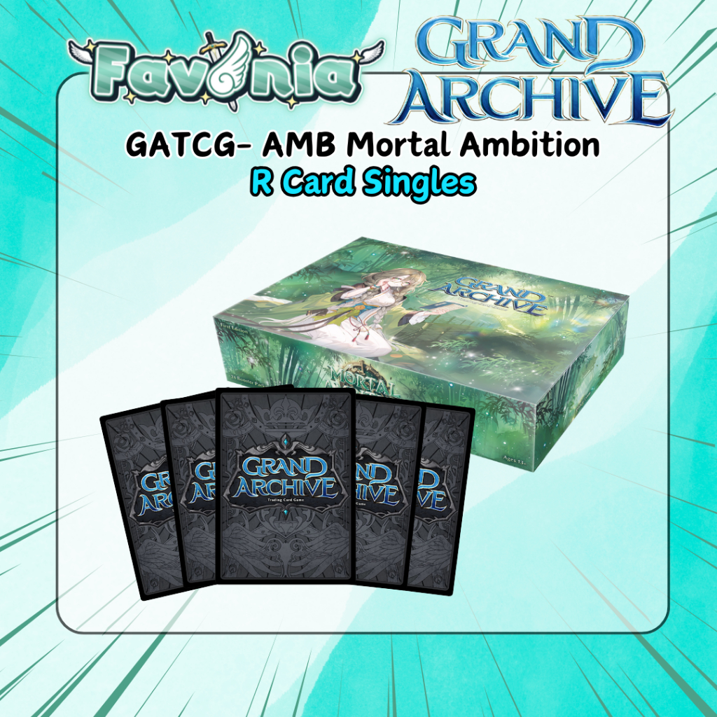 Grand Archive TCG Mortal Ambition R Card Singles AMB R GATCG | Shopee ...