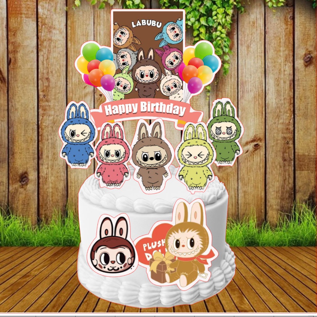 LABUBU CAKE TOPPER 001 | Shopee Philippines