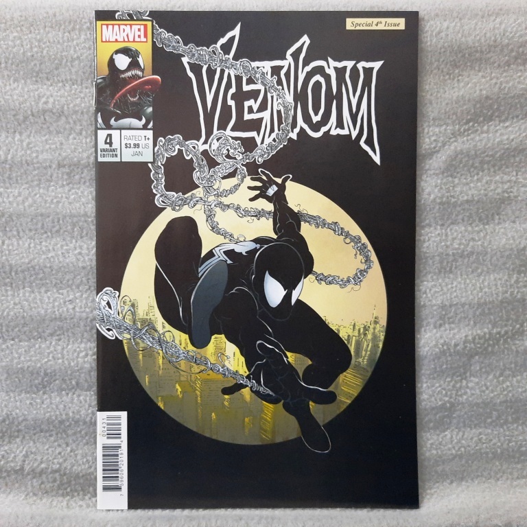 Venom 4 ASM 300 Homage Variant (2021 Marvel Comics) Ram V, Bryan Hitch ...
