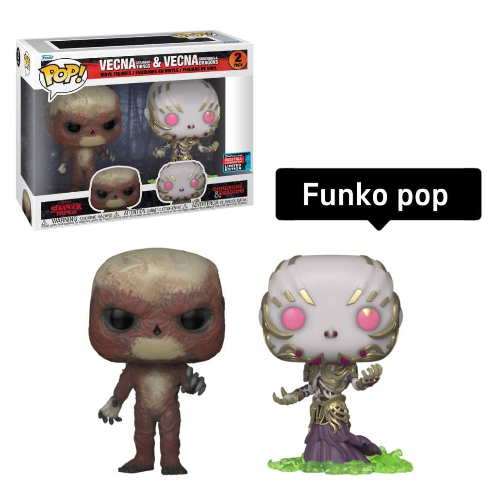 Funko Pop! Vecna Stranger Things & Vecna Dungeons Dragons 2022 Fall ...