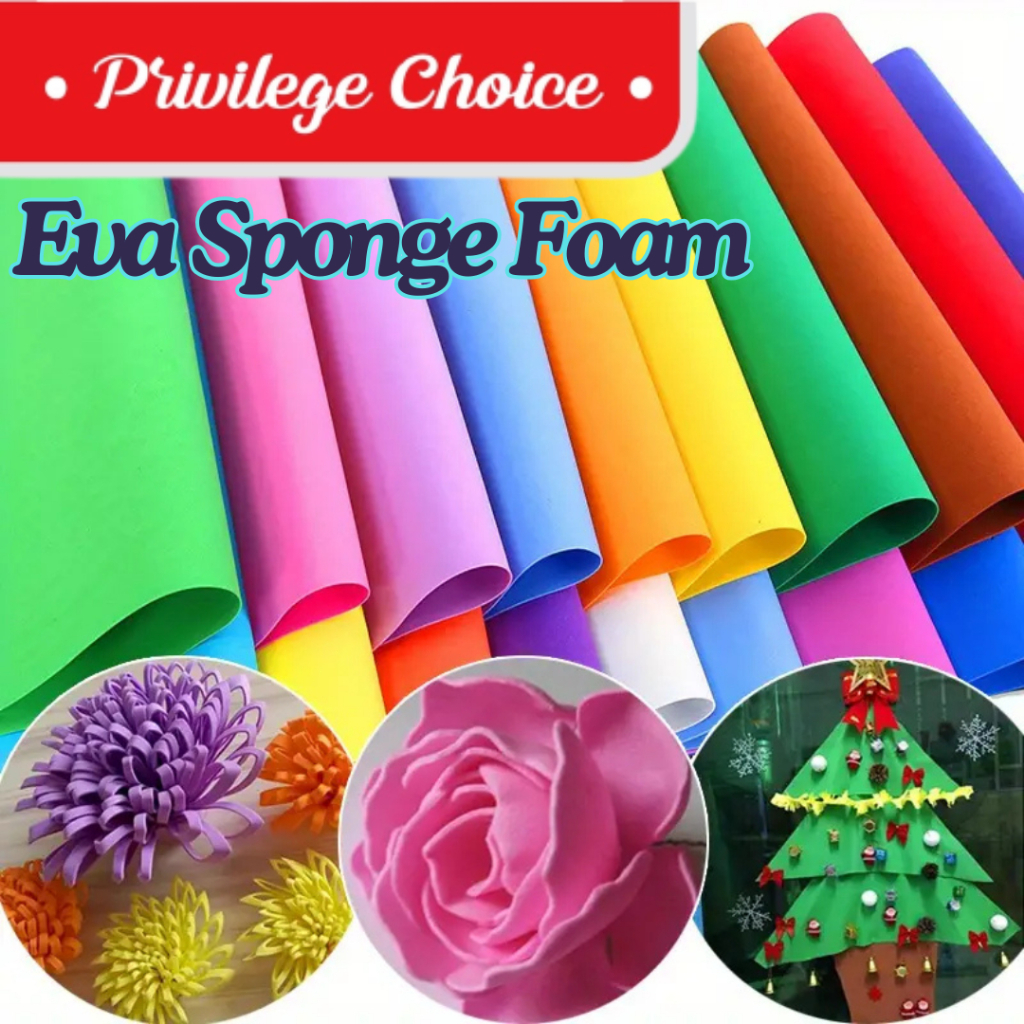 Eva Sponge Foam Sheet / Sponge Board / Eva Foam / Sponge Sheet / Kertas ...