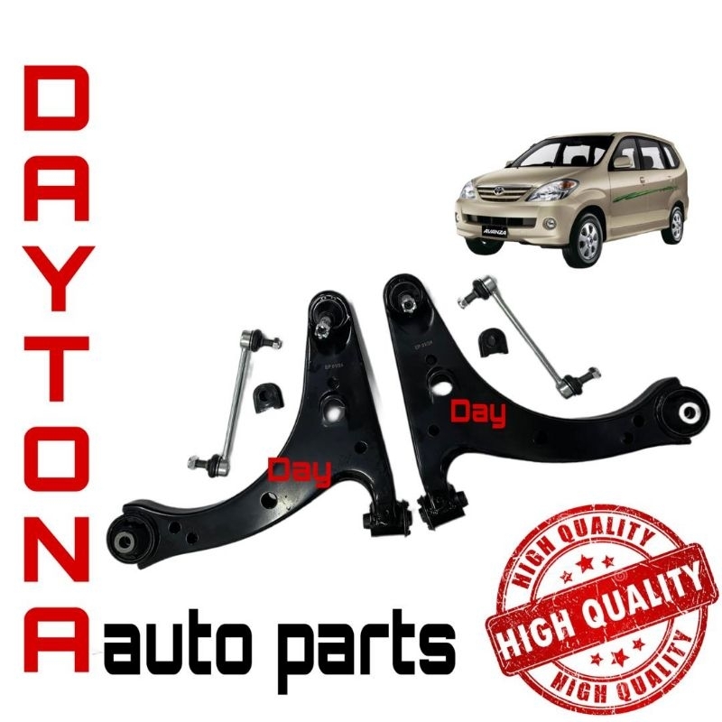 COMBO SET TOYOTA AVANZA , FRONT LOWER ARM , ABSORBER LINK , STABILIZER ...