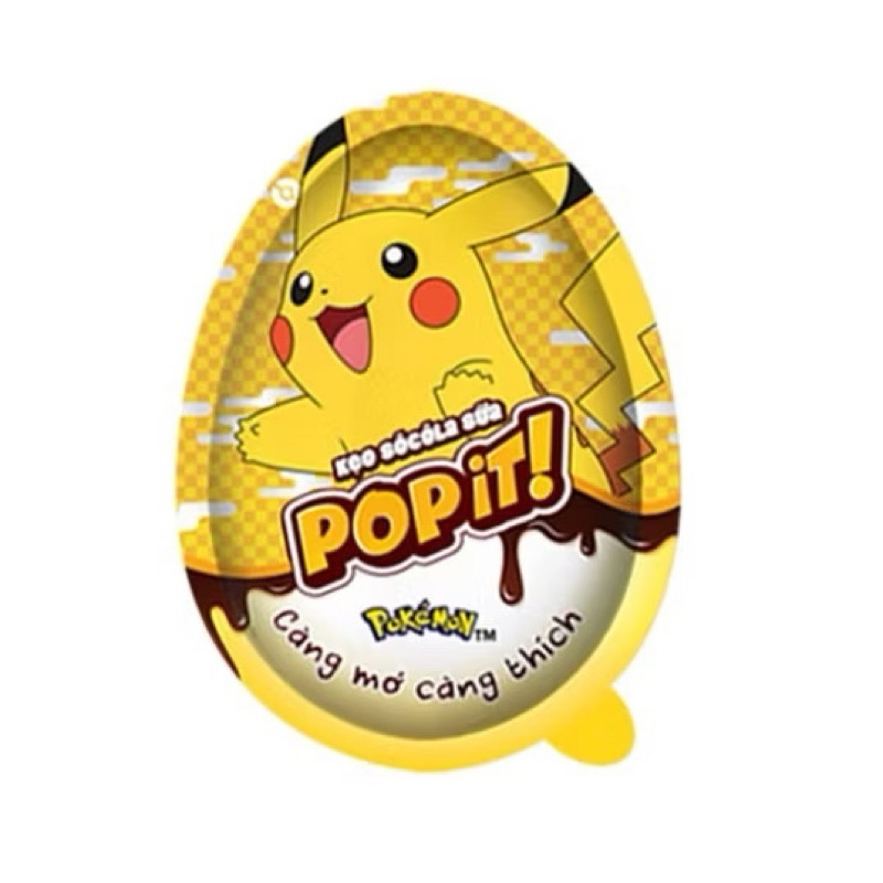 POPiT! 240 Pokemon Pham Nguyen Milk Chocolate Egg Candy Snacks/ Disney ...