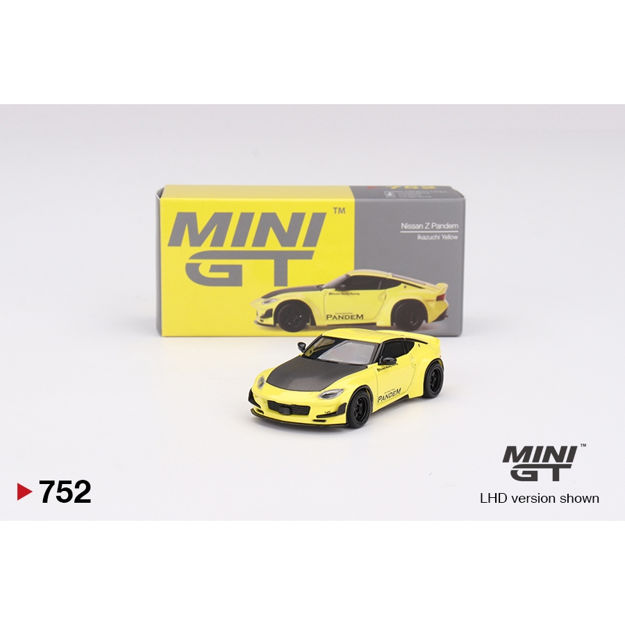 Nissan Z Pandem Ikazuchi Yellow 752 MINI GT 1/64 MODEL CAR | Shopee ...