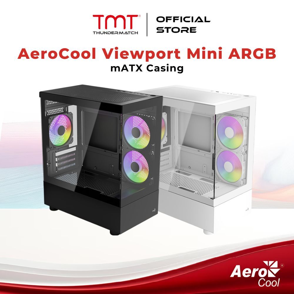 AeroCool Viewport Mini ARGB mATX Casing | Shopee Philippines