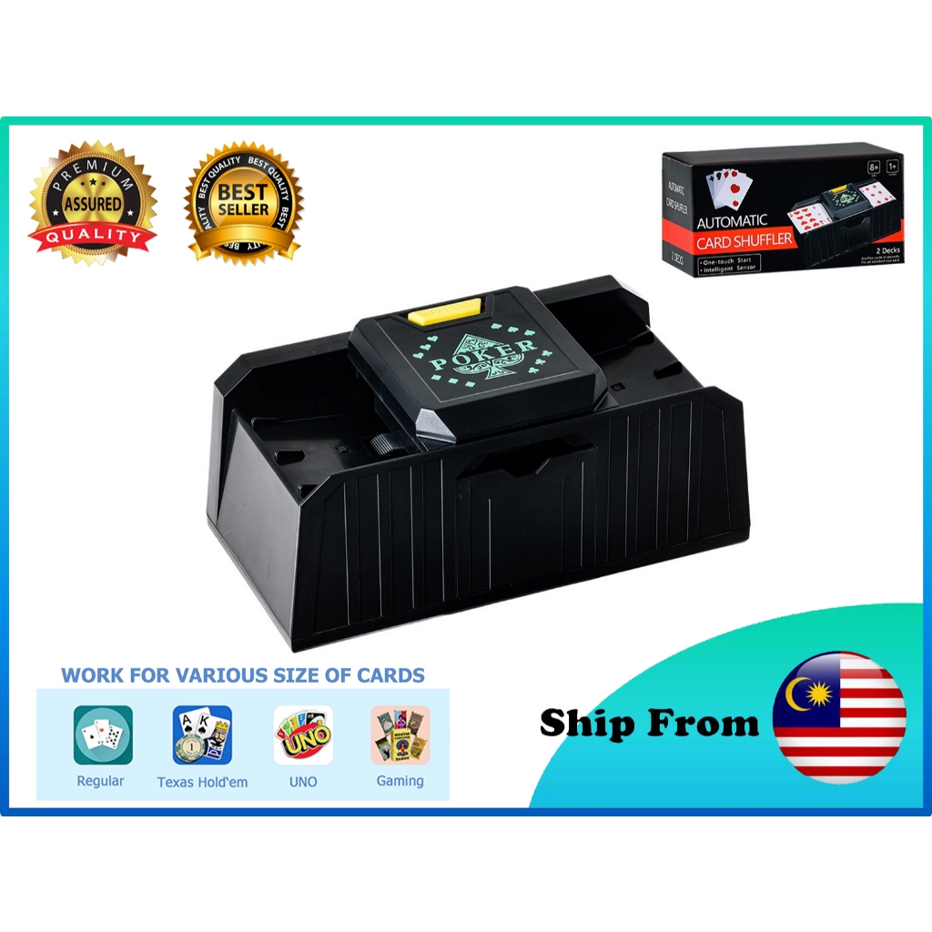 Automatic Card Shuffle Machine Poker Card Shuffler Game Card Shuffling ...