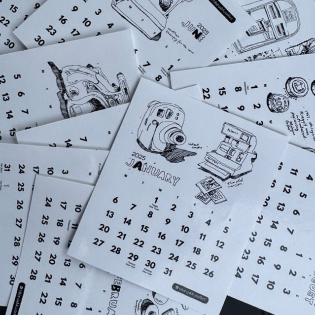 Sticker Calendar 2025 pack | Shopee Philippines