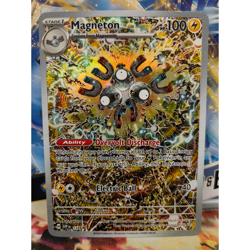 Magneton - 159 - SV: Scarlet & Violet Cards (SVP) | Shopee Philippines