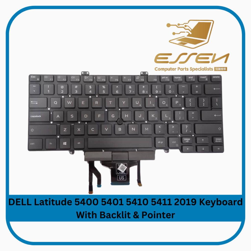 Replacement Keyboard For DELL Latitude 5400 5401 5410 5411 2019 ...