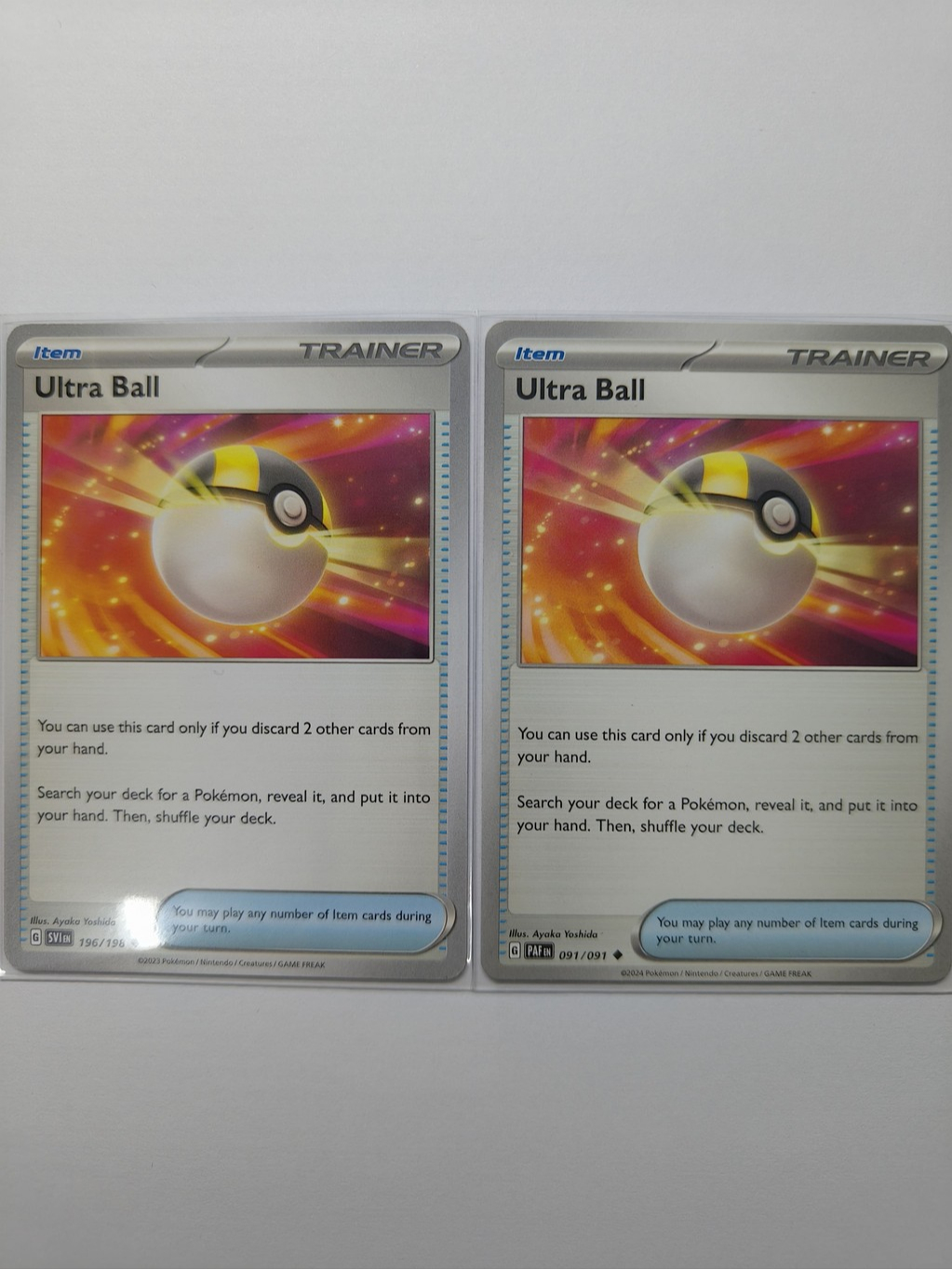 Pokemon Scarlet & Violet! SV1 & Paldean Fates Singles / Ultra Ball ...