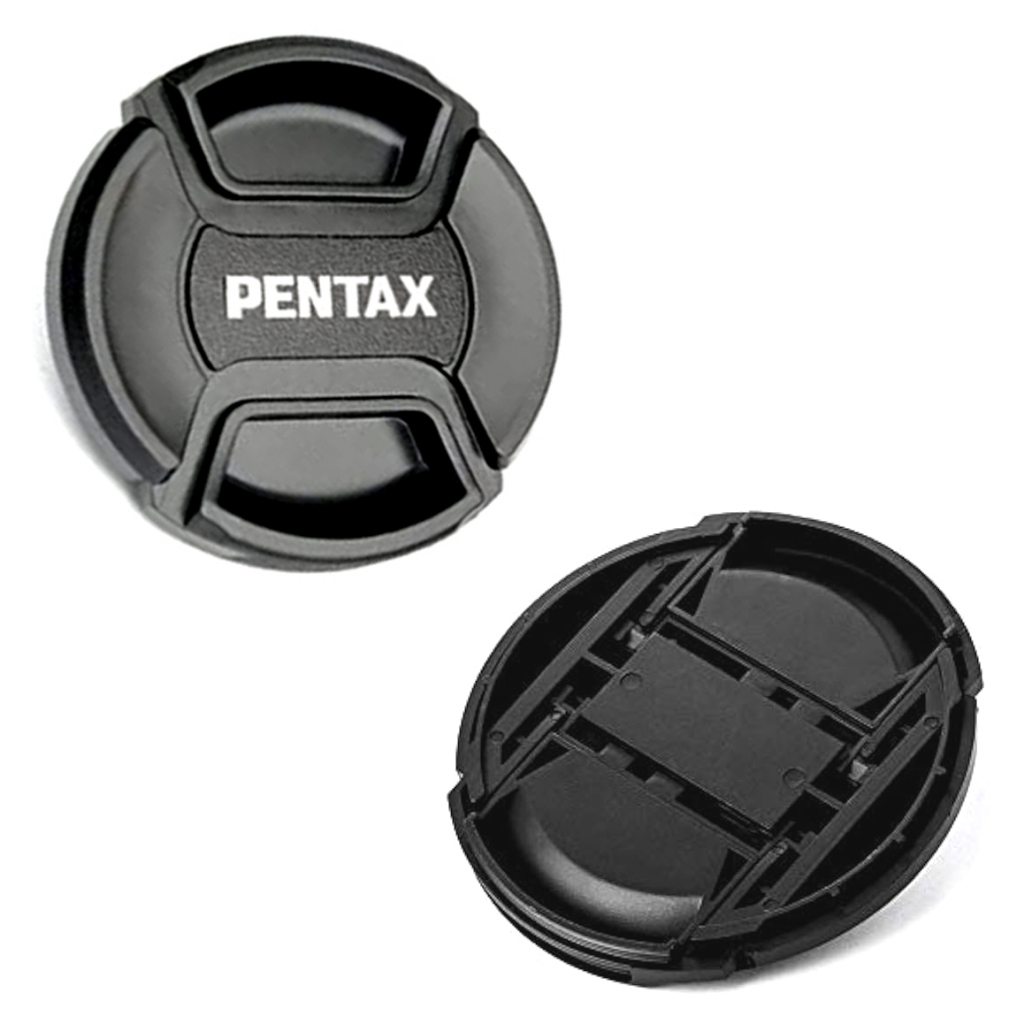 Pentax Lens Cap Center Pinch Squeeze Lens Cover Mark 1 with safety rope ...