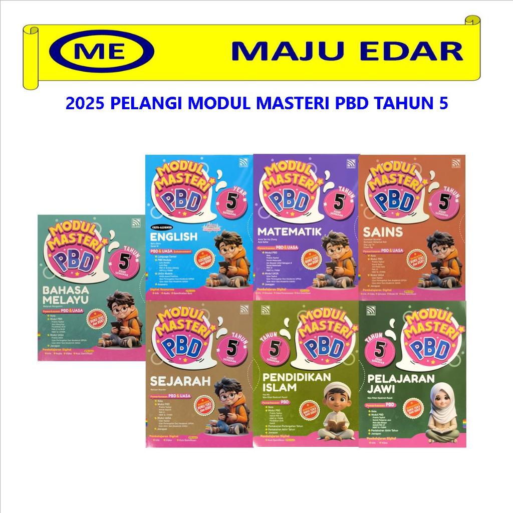 2025 RAINBOW MASTERI MODULE PBD YEAR 5 MALAY ENGLISH MATHEMATICS SCIENCE HISTORY P. ISLAM P.JAWI ...