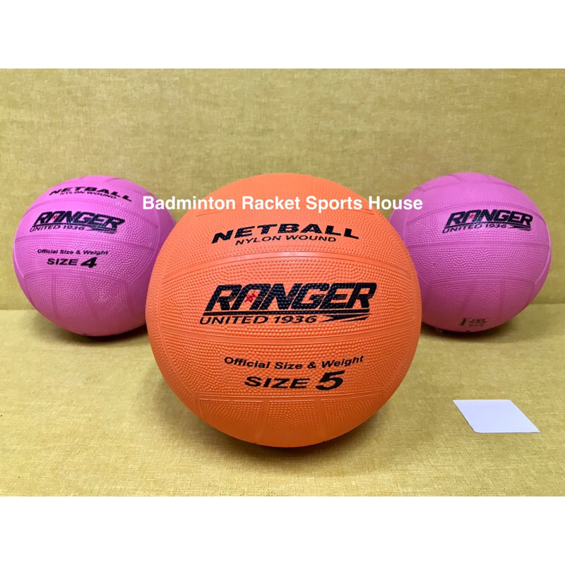Ranger Netball Size 4 & 5 Bola Jaring Made In QUALITY GOOD | Shopee ...