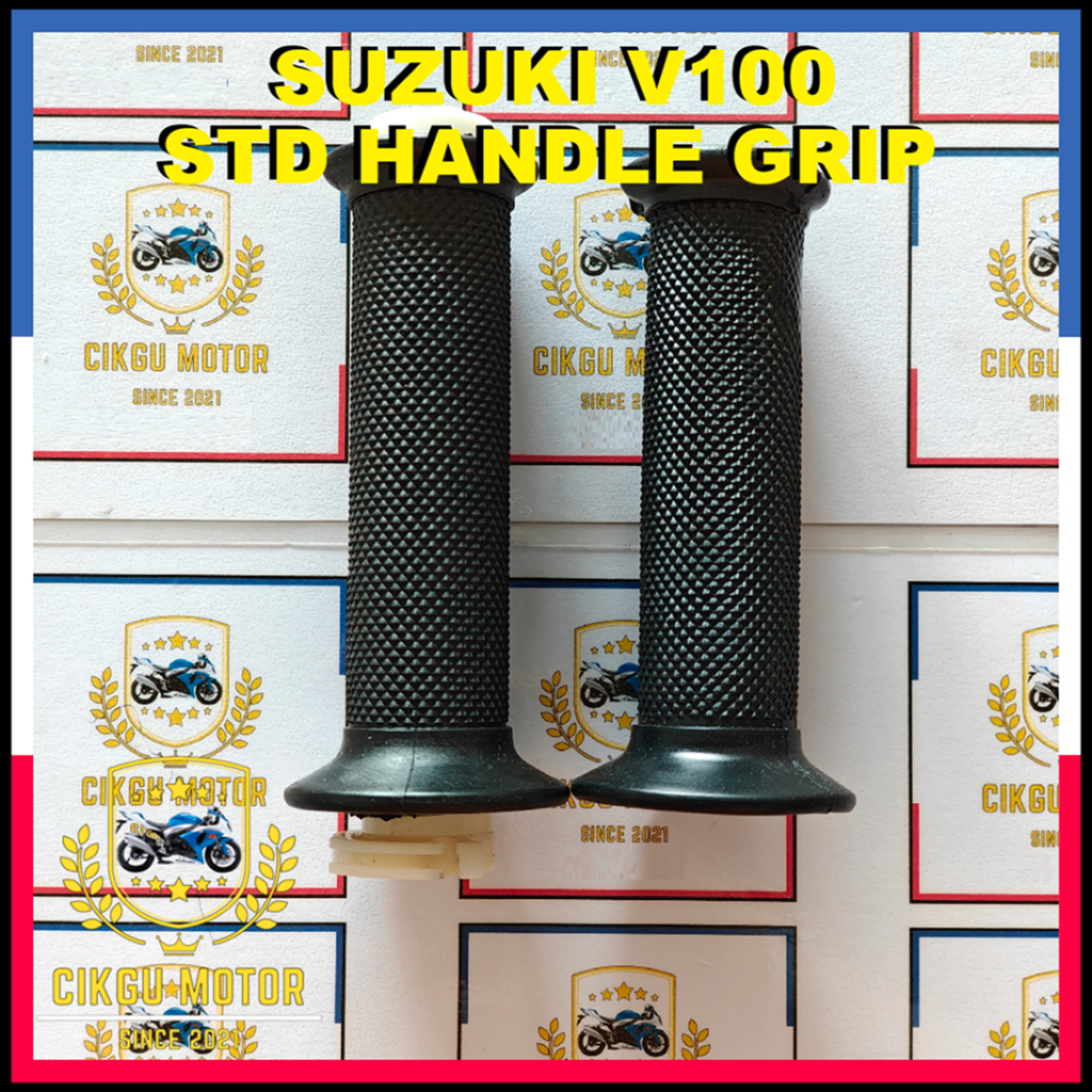 SUZUKI V100 HANDLE GRIP STD SEKALI TROTTLE GUIDE SET CIKGU MOTOR ...