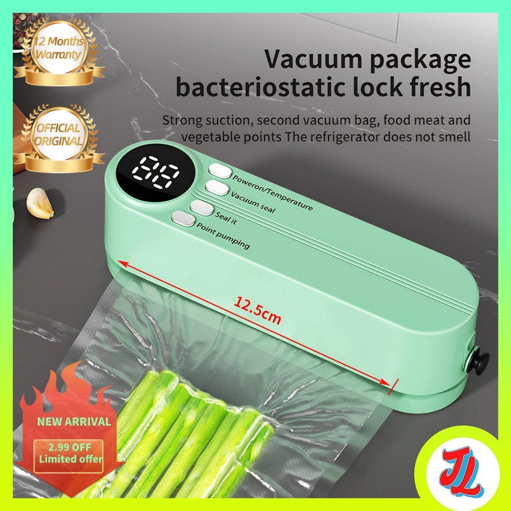 Mini Wireless Vacuum Sealing Machine Household Small Portable Food ...