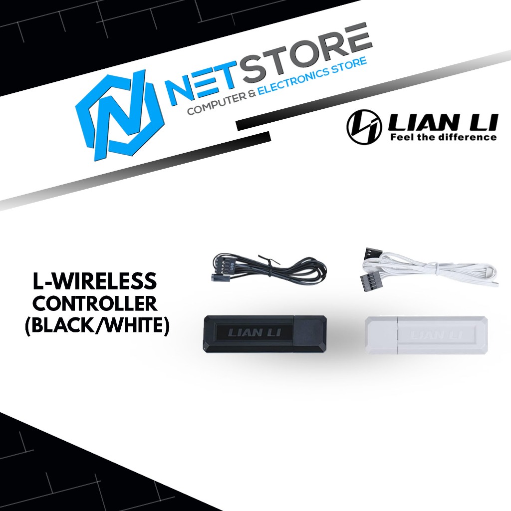 LIAN LI L-WIRELESS CONTROLLER BLACK/WHITE | Shopee Philippines