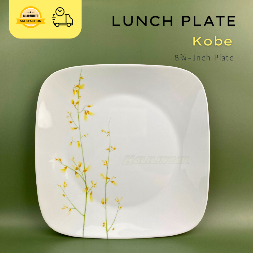 Corelle Square Dinner Plate Kobe | Shopee Philippines
