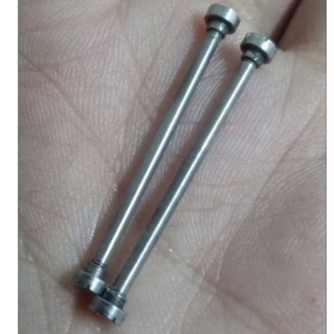 Casio G shock GD400 band screw,skru band,2 batang satu set parts,used ...