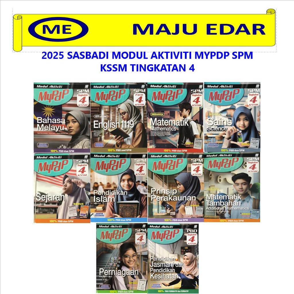 2025 SASBADI MYPDP ACTIVITY MODULE SPM LEVEL 4 LANGUAGE MALAY ENGLISH MATHEMATICS SCIENCE ...
