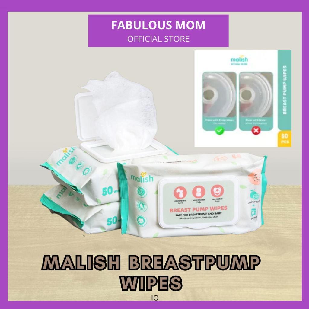 Malish Breastpump Wipes | Shopee Philippines