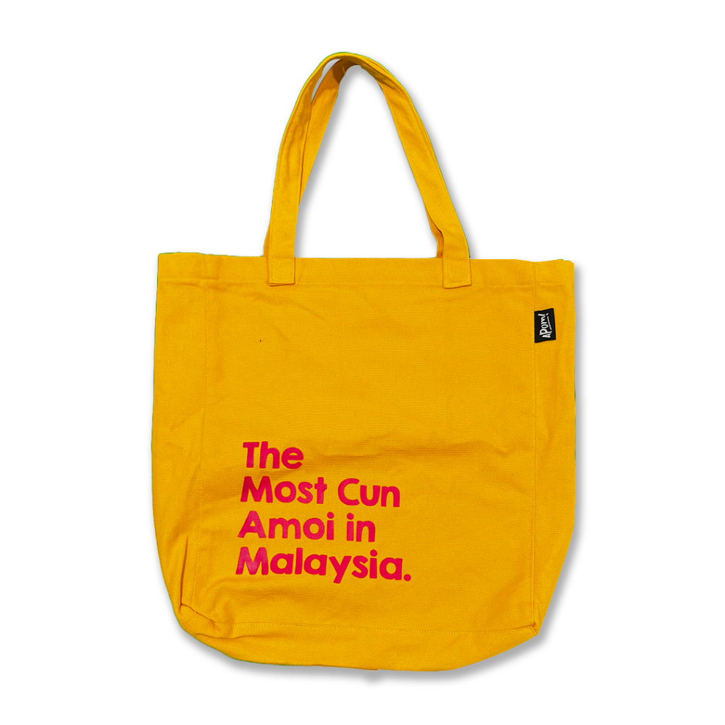 Apom Tote Bag The Most Cun Amoi Yellow Shopee Philippines