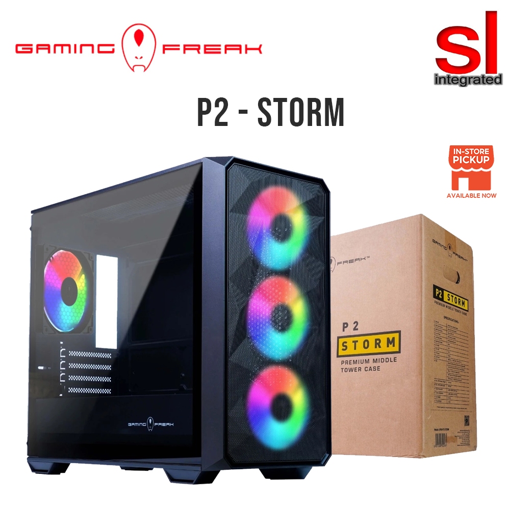 Gaming Freak P2 STORM Premium Mid Tower Micro ATX Case | Shopee Philippines