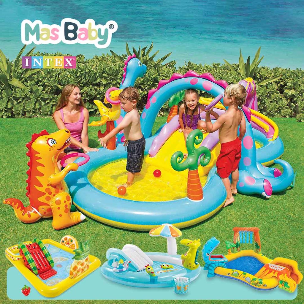 INTEX Mini Kids Swim Inflatable Pool Swimming At Home For Baby Big Kid ...