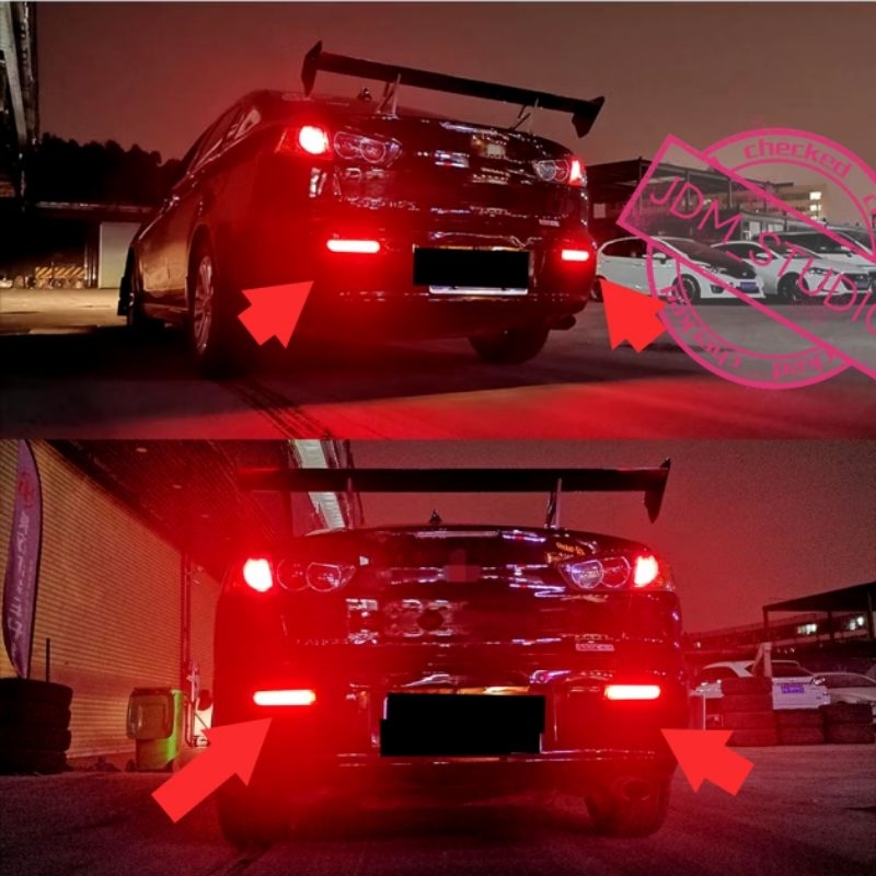 7.7 OFFER LANCERGT / EVOX / INSPIRA REAR BUMPER LED BRAKE LIGTH ...