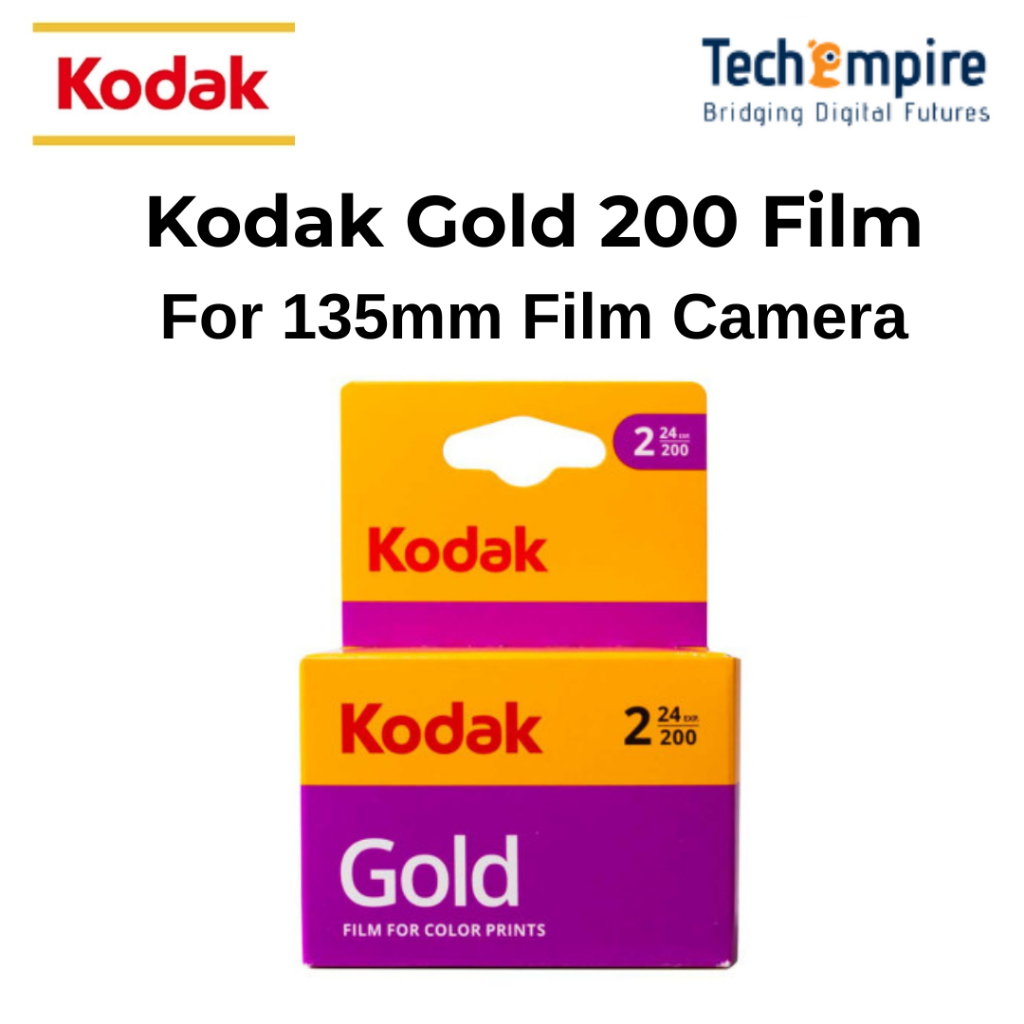 Kodak Gold 200 Color Negative Film Roll Film 24 Exposures Color Film (35mm) | Shopee Philippines
