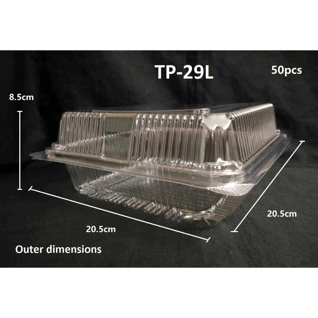 TP-29L - 50's Plastic Tray / Plastic Open Tray / Disposable Packaging ...