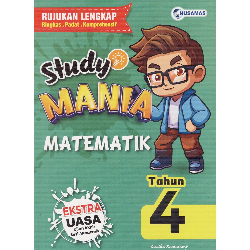Reference BOOK (2025): STUDY MANIA MATHEMATICS YEAR 4 (EXTRA UASA ...