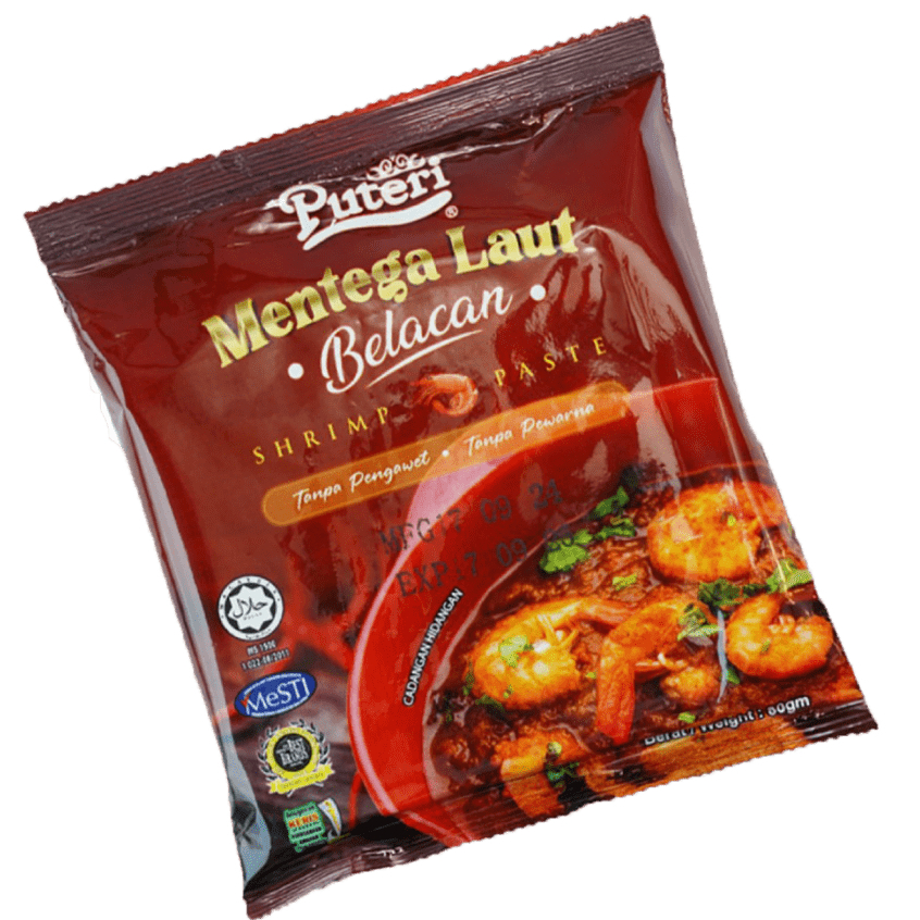 Belacan PUTERI Sea Butter Shrimp Paste 80g | Shopee Philippines