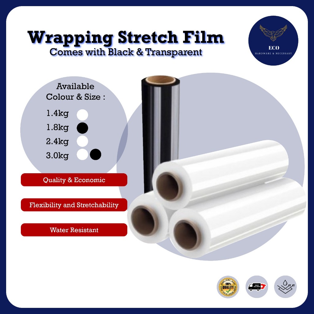 1.4kg 1.8kg 2.4kg 3kg Grade A Stretch Film Furniture Wrapper Wrapping ...