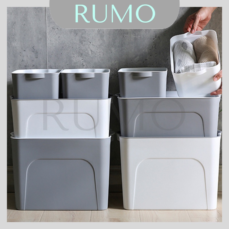 [RUMO]Ikea Stackable Large Storage Box With Lid Clothes Storage ...