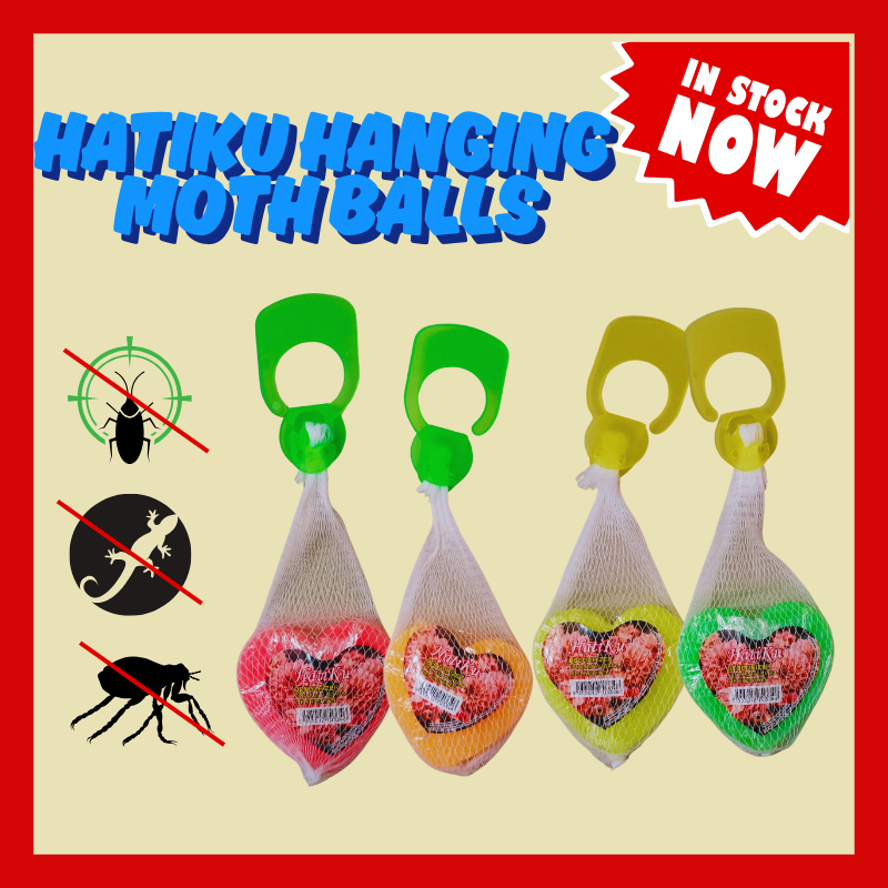 Hatiku Hanging Moth Balls/Protection & Freshness for Cupboards | Shopee ...