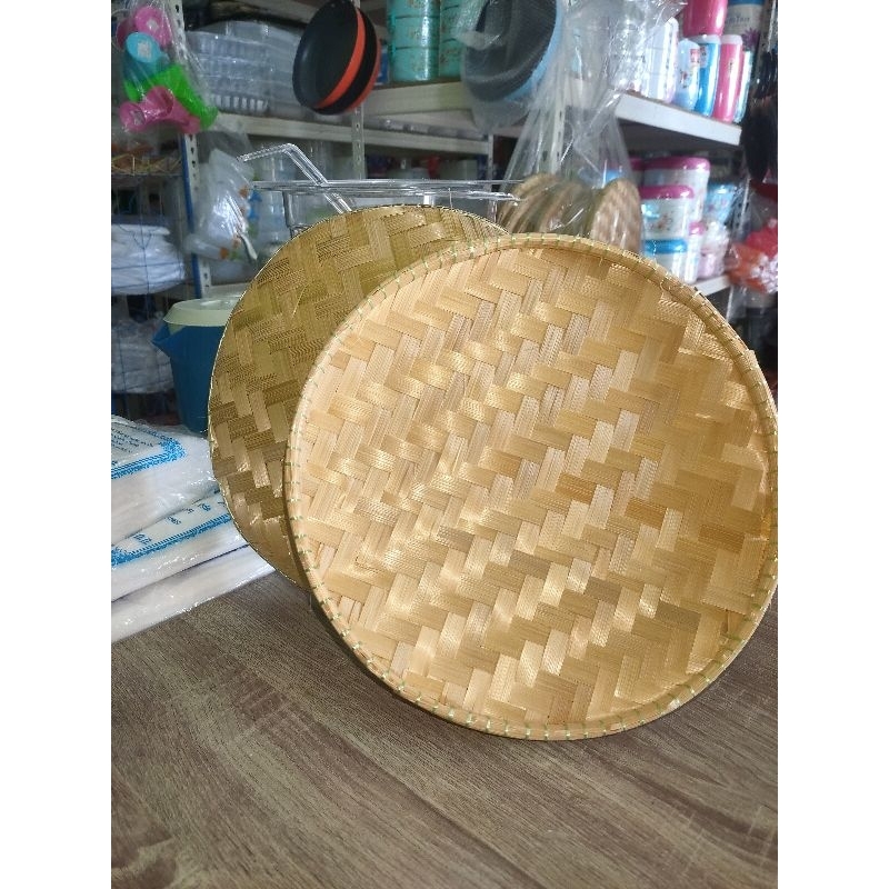 BAMBOO TRAY/DULANG ROTAN/BADANG 22CM | Shopee Philippines