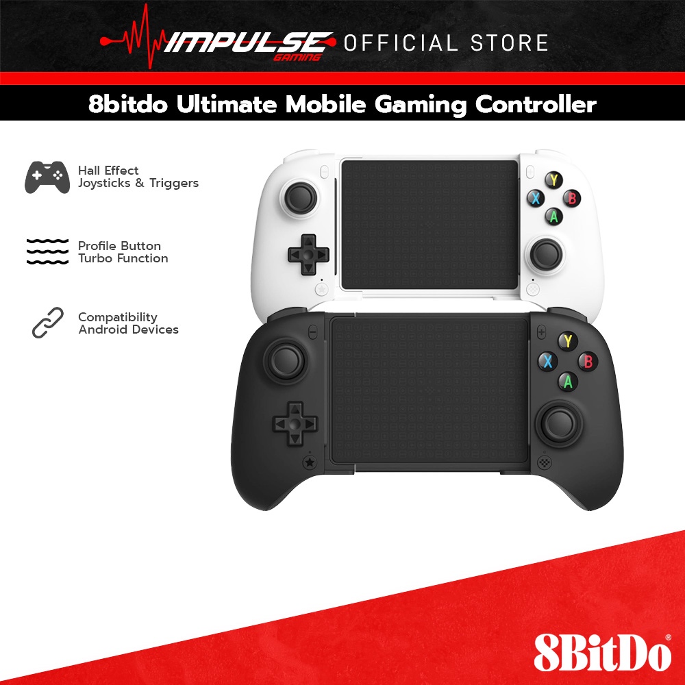 8Bitdo Ultimate Mobile Gaming Controller - Android devices, Bluetooth ...