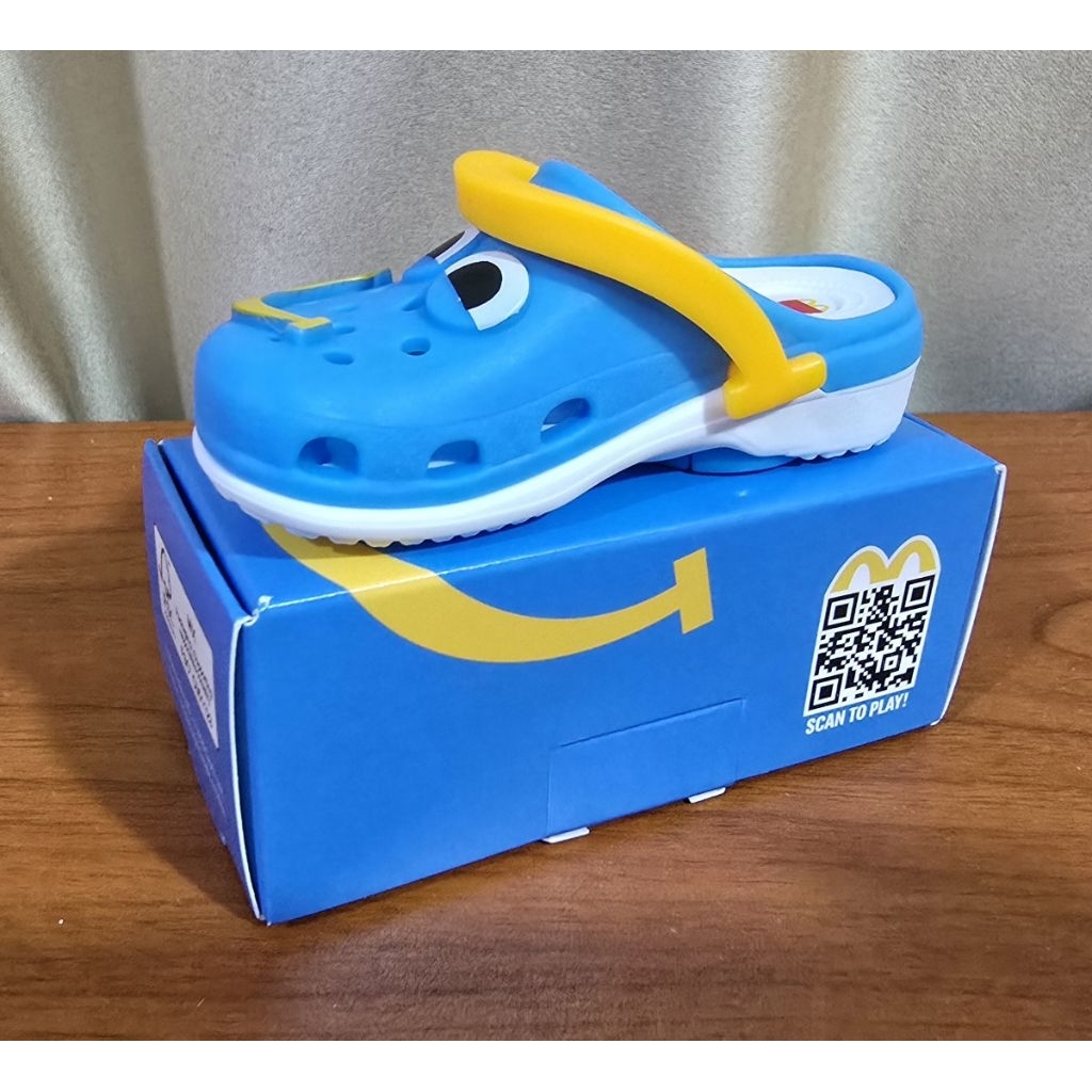 Mcdonalds Happy Meal Character Crocs Toy (Blue) | Shopee Philippines