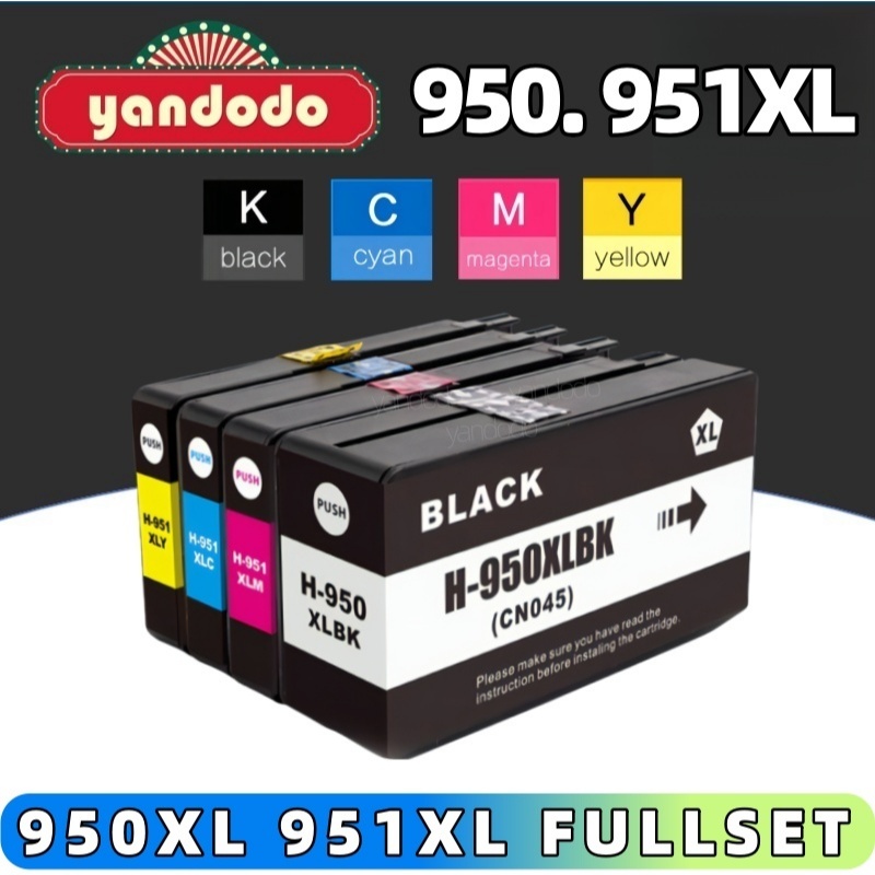 HP 950XL 951XL 950 XL 951 XL Ink Cartridge for HP Officejet Pro 8100 ...