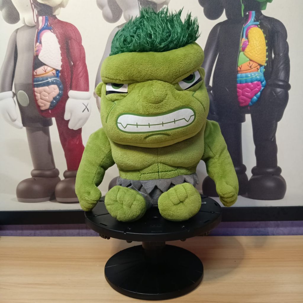 TOY WORLD X MARVEL INCREDIBLE HULK PLUSH TOY COLLECTION | Shopee ...