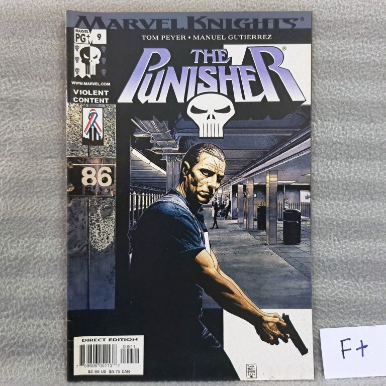 Punisher 9 (6th Series Marvel Comics) Tom Peyer, Manuel Gutuierrez ...