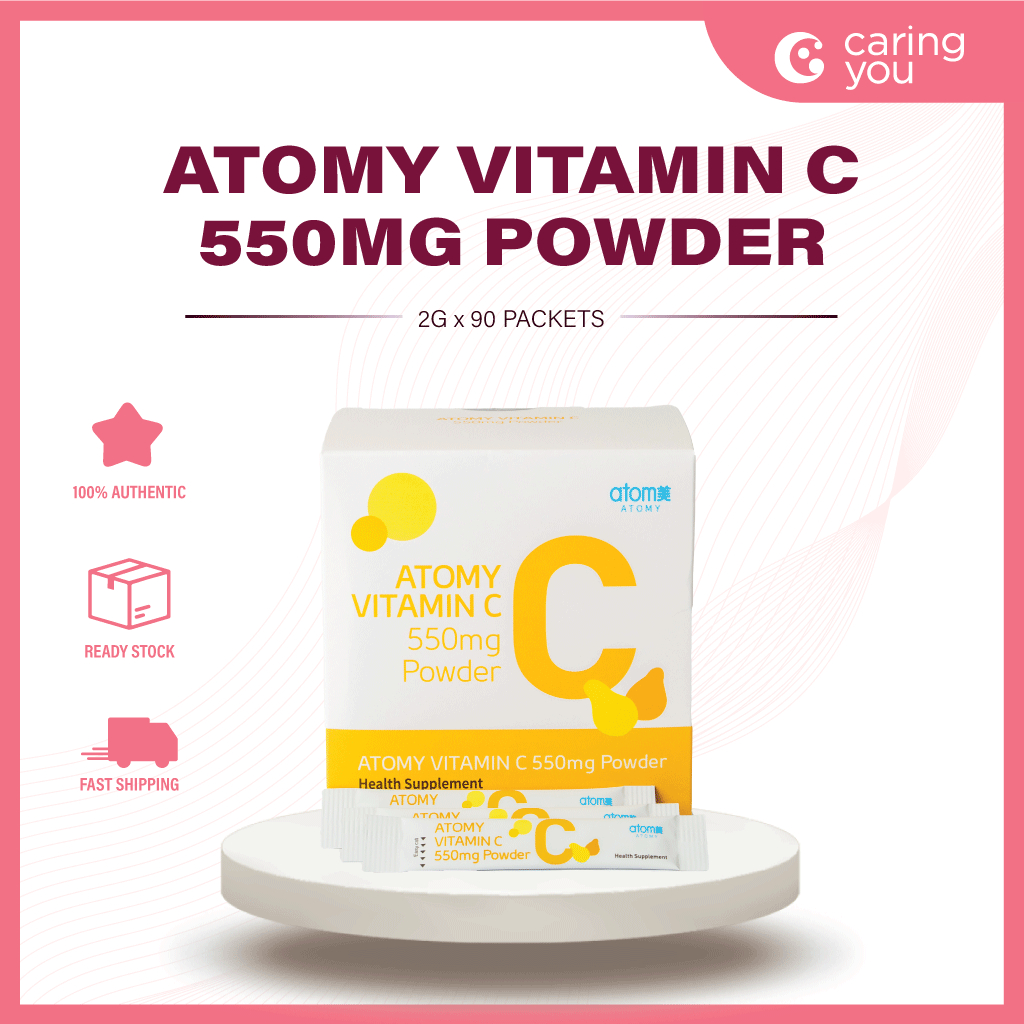 Atomy Color Food Vitamin C 550mg Powder艾多美维他命C (2g x 90packets) Serbuk ...