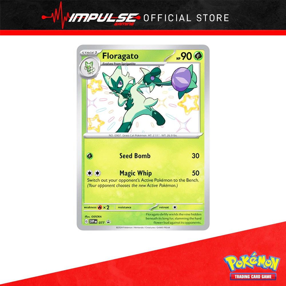 Card Pokemon Tcg Eng: SVP077 Floragato | Shopee Philippines