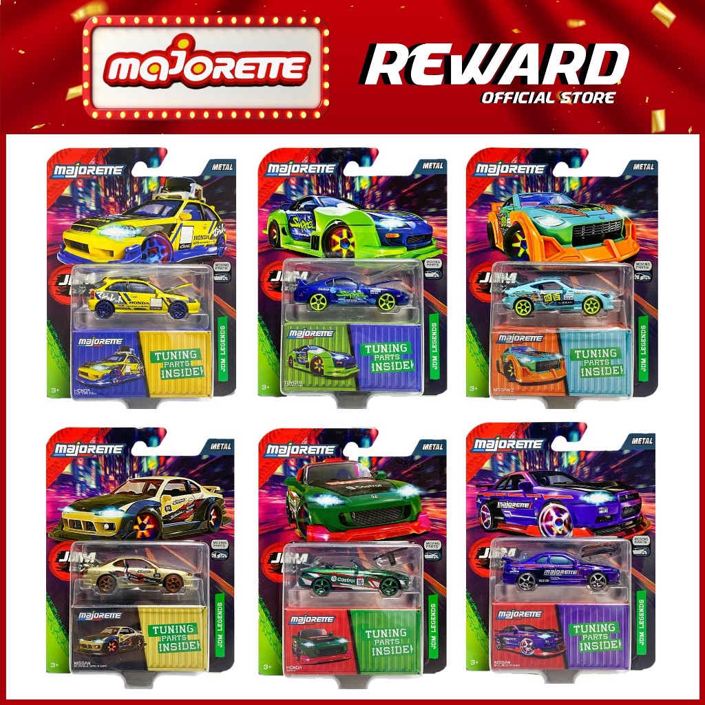 Majorette 2025 JDM LEGENDS DELUXE CARS / Diecast / JDM | Shopee Philippines