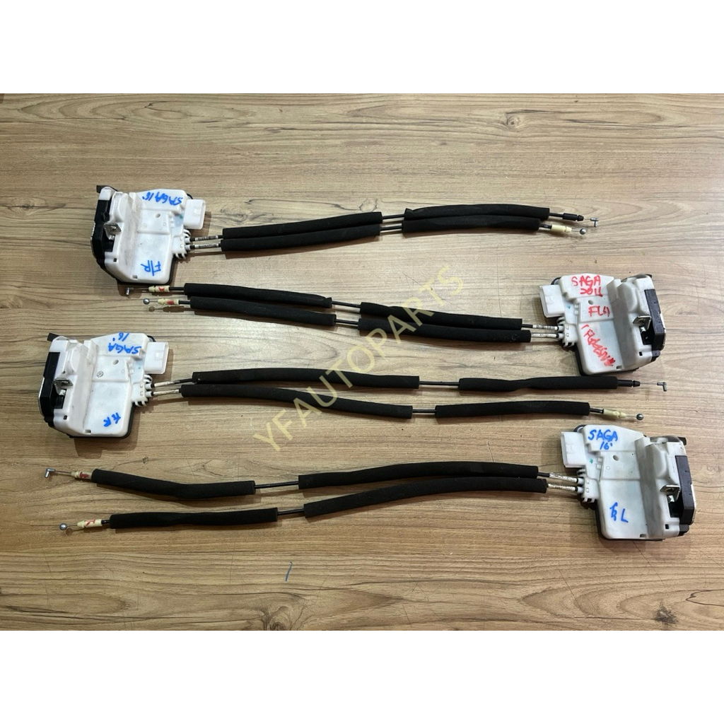 PROTON SAGA VVT 2016 INNER LOCK WITH CABLE USED | Shopee Philippines